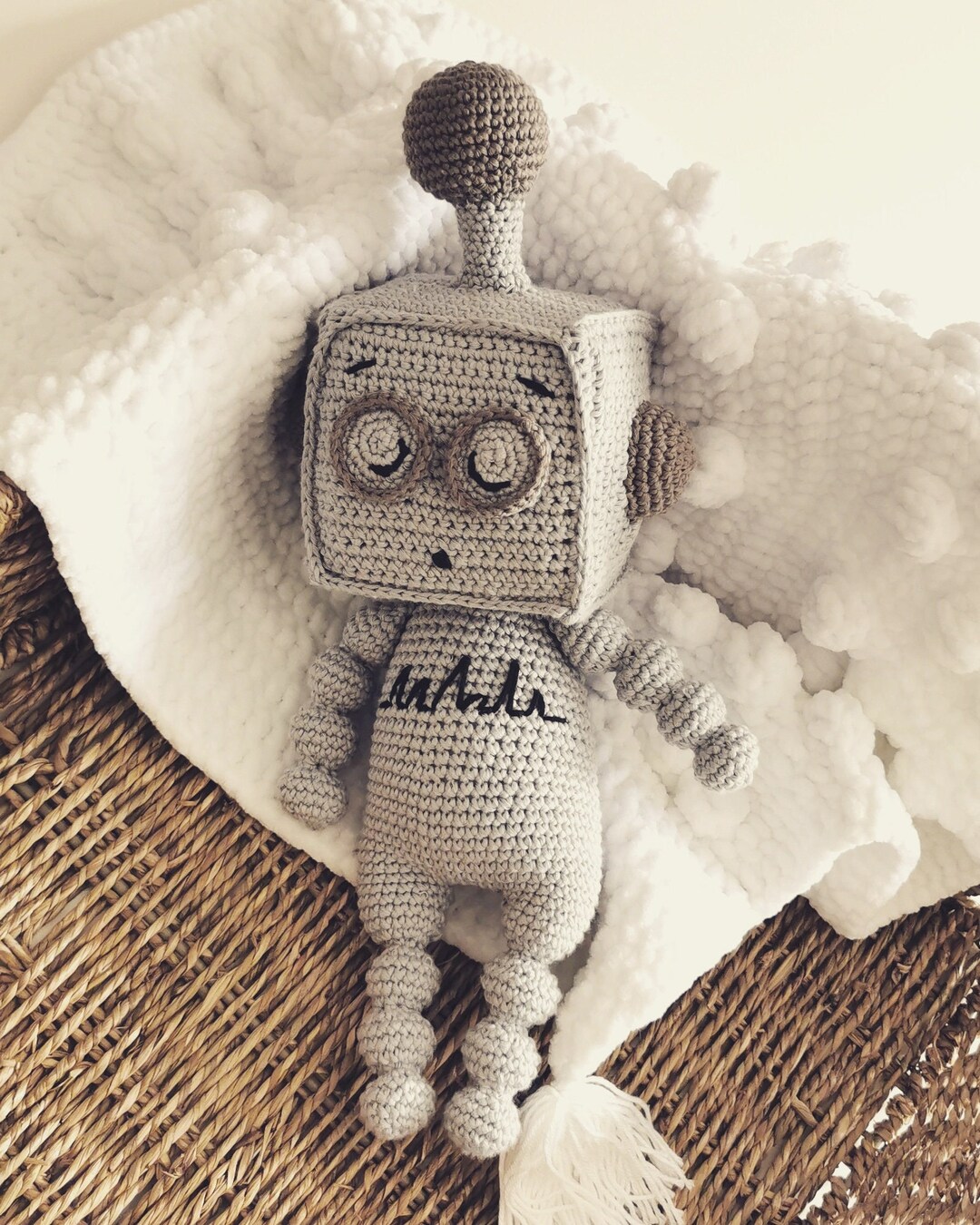 Crochet Pattern Robot Robo Robot Robo Crochet Pattern Amigurumi Crochet ...