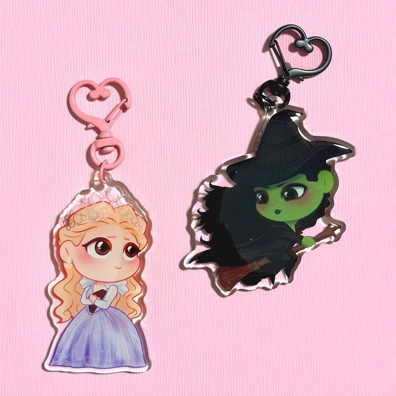 Wicked Keychain - Etsy