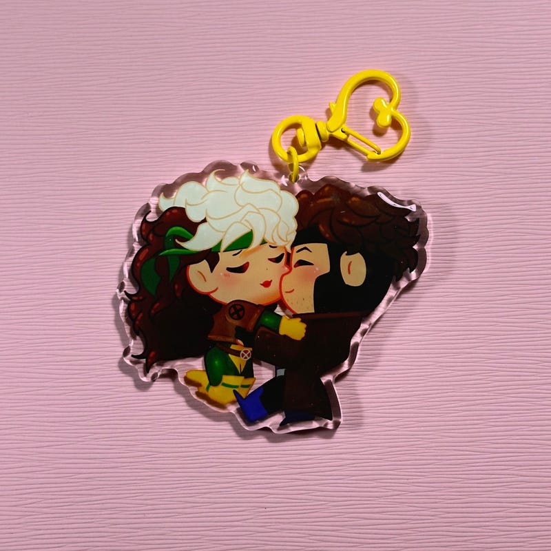 Epoxy Double Sided Keychain - Etsy