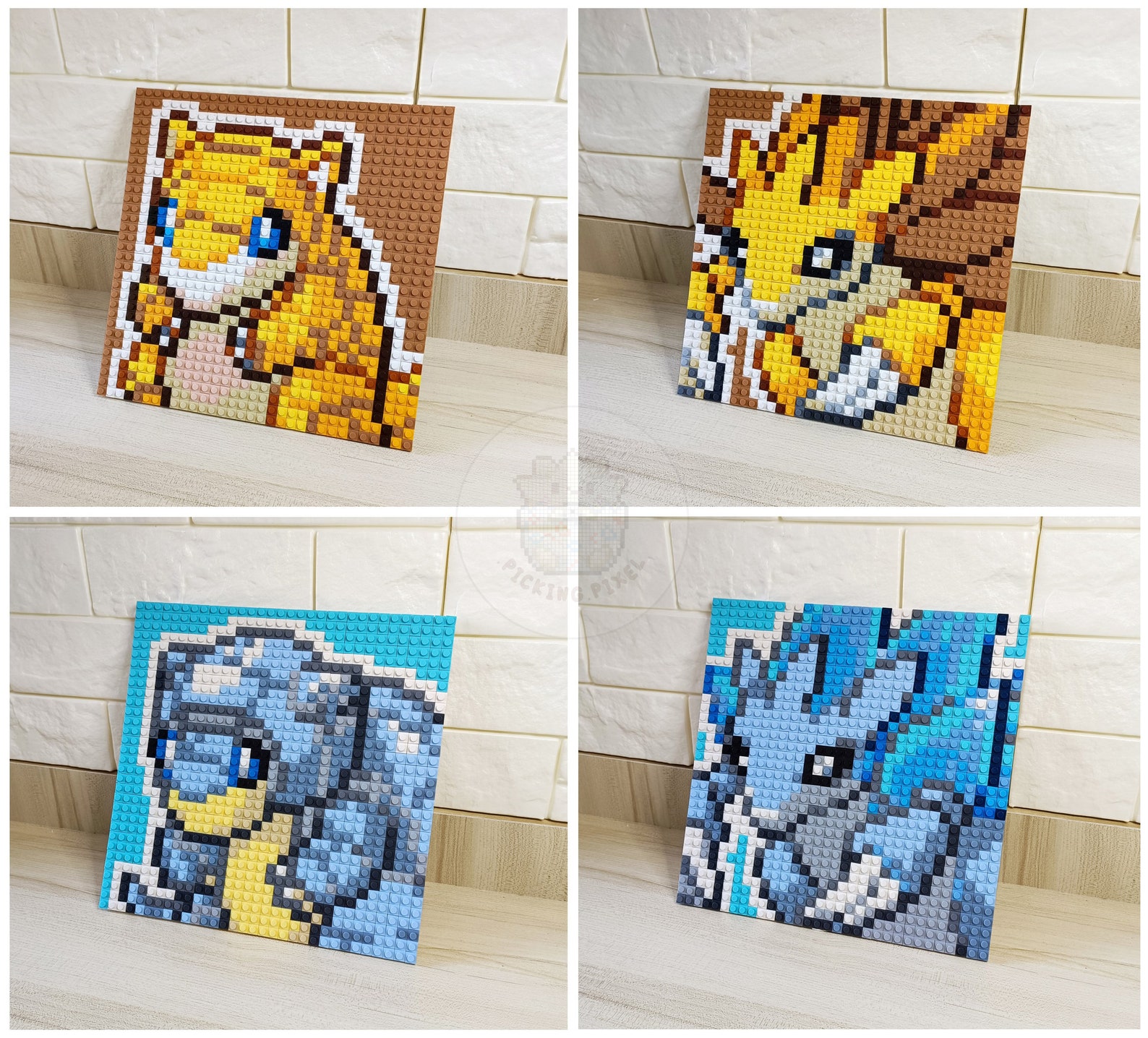 Sandshrew X Alolan Sandshrew Evolution / Pokemon Pixel Art - Etsy