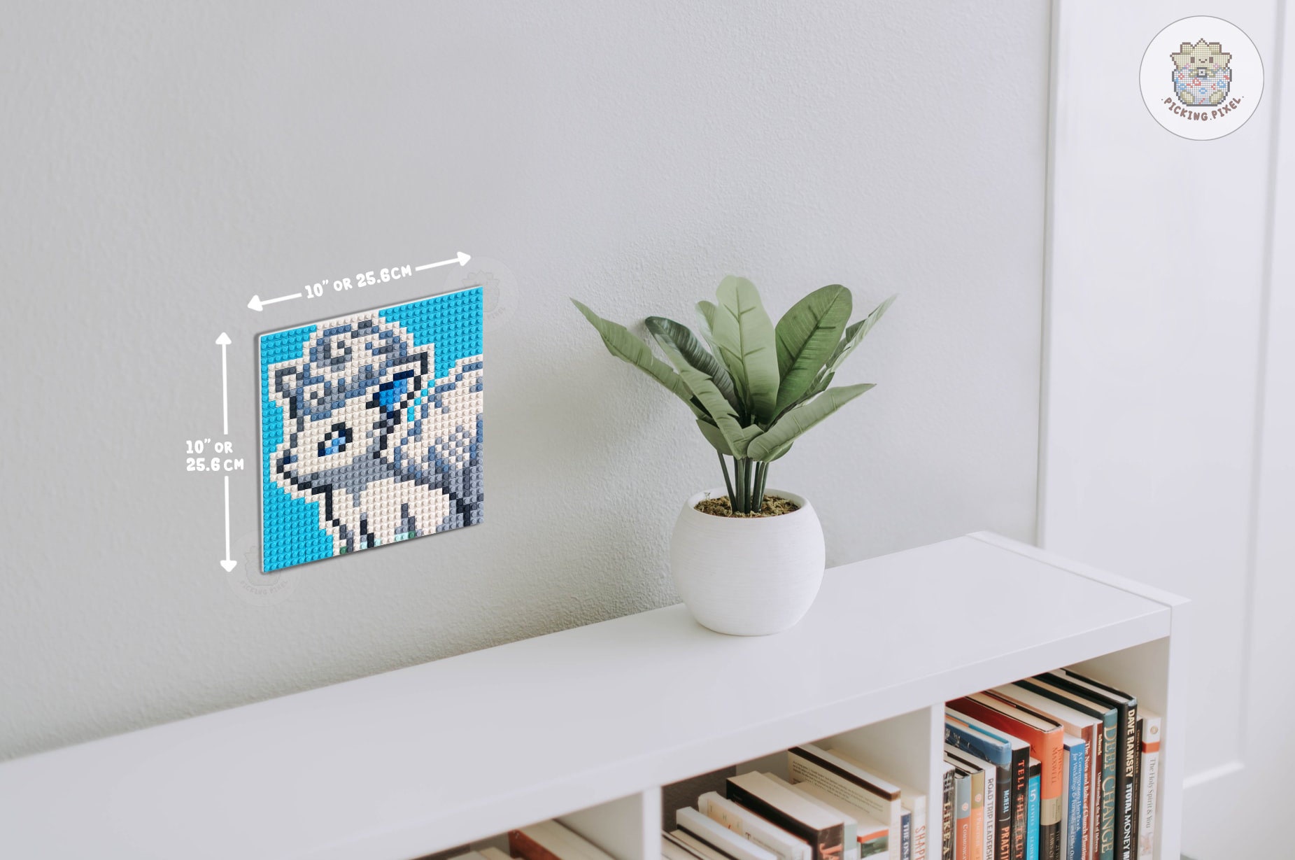 Vulpix X Alolan Vulpix Evolution / Pokemon Pixel Art Portraits 10x10 ...