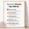 Every Voice Valued SLP Poster, Speech Therapy Wall Art, Printable ...