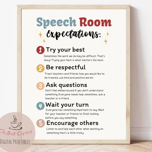 Every Voice Valued SLP Poster, Speech Therapy Wall Art, Printable ...