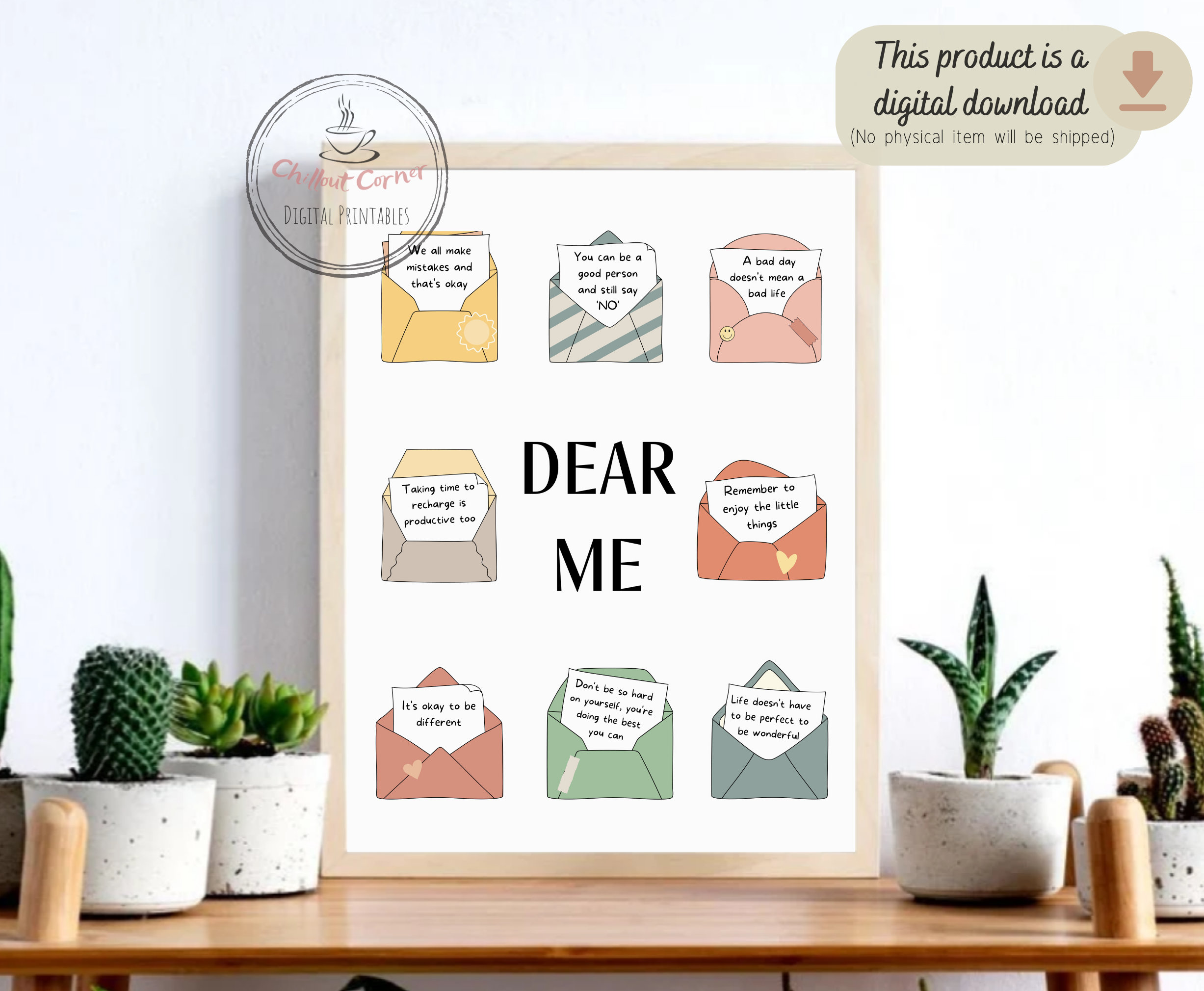 Dear Me Reminder Poster, Note to Self, Inspirational Quotes, Letter to ...