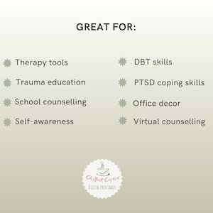 The 4F Trauma Personality Types Visual Aid, Trauma Responses Therapy ...