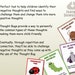 14 Thought Bug Flashcards for Kids, Automatic Negative Thoughts ...