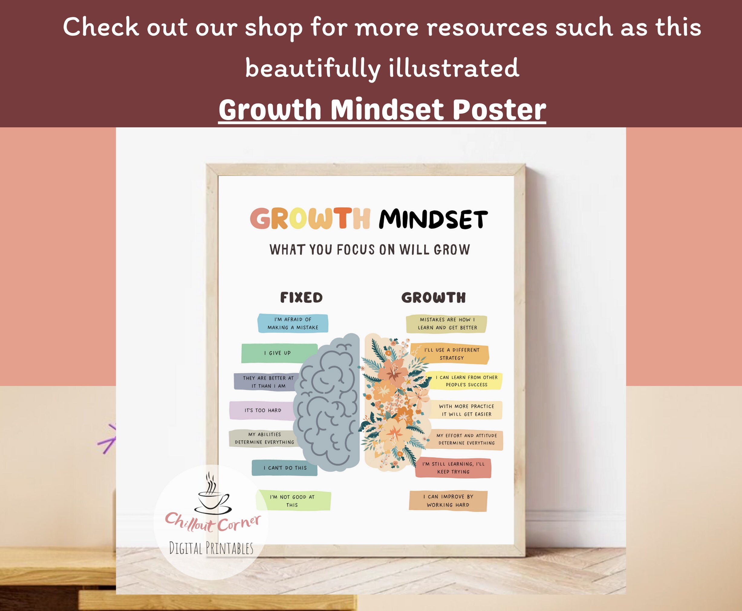 Change Your Words, Change Your Mindset, Growth Mindset Reframe Your ...