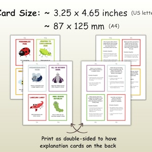 14 Thought Bug Flashcards for Kids, Automatic Negative Thoughts ...