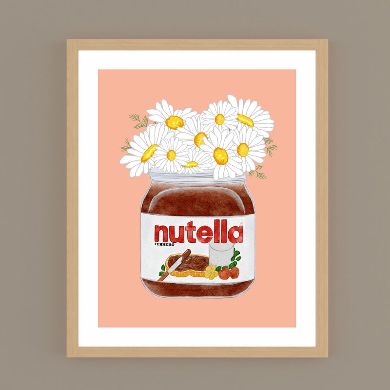 Nutella Print - Etsy