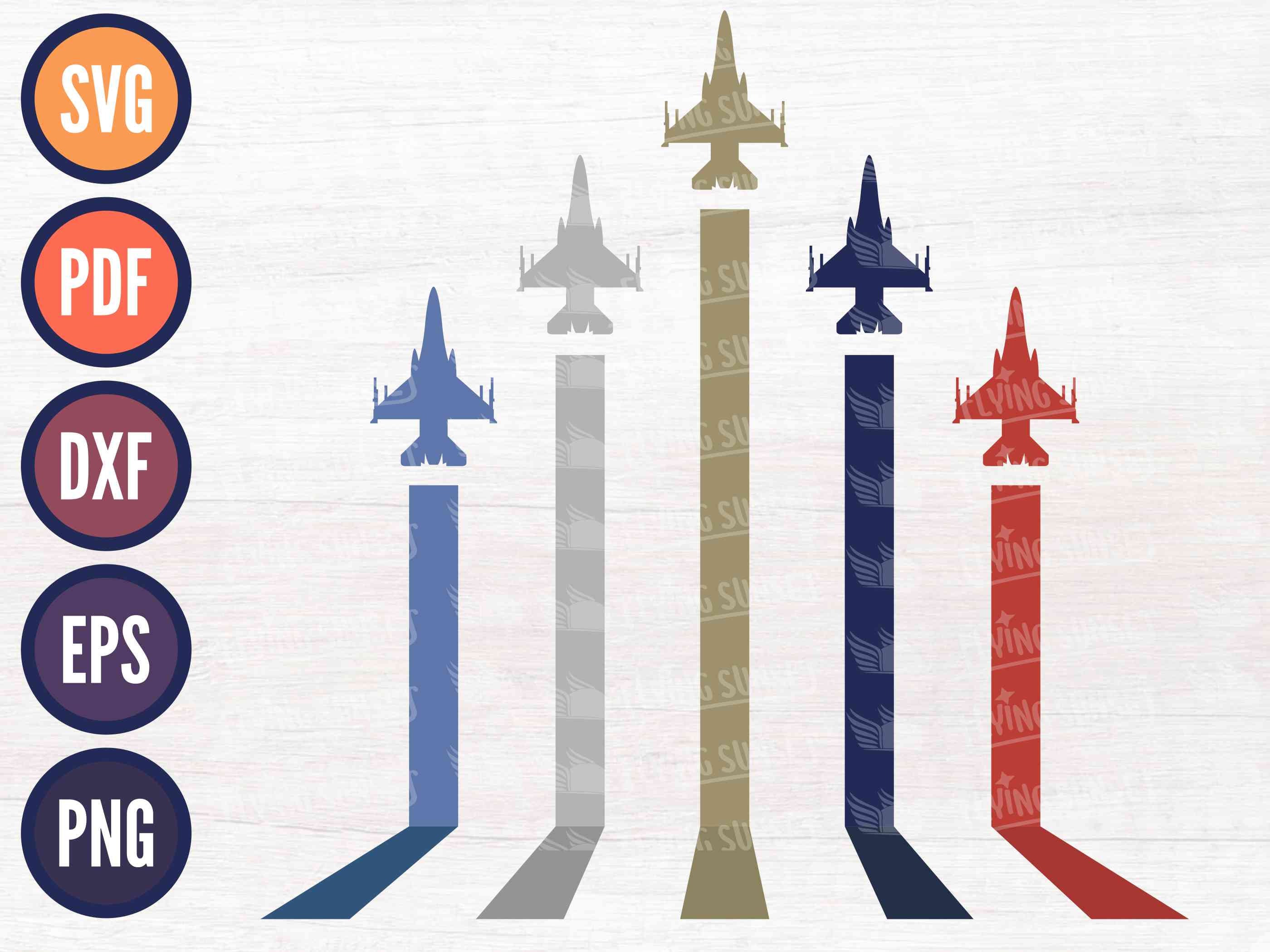 F16 Fighter Jet SVG Decal Fighting Falcon Plane PNG Cricut - Etsy