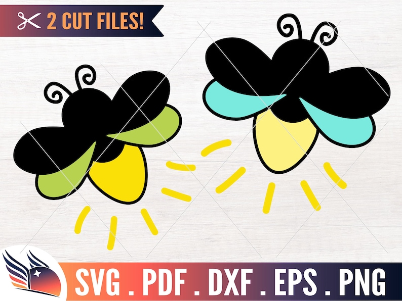 Firefly SVG, Lightning Bug Svg, Summer Nights Png, Fireflies Clipart ...