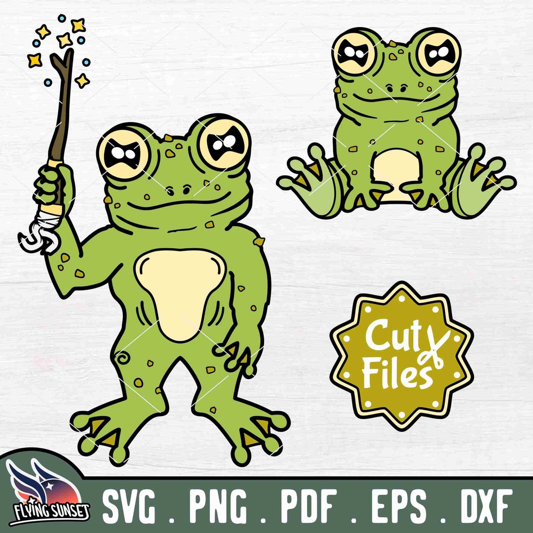 Loveland Frogman SVG, Cute Frogman Cryptid PNG, Layered Cricut Cut File ...