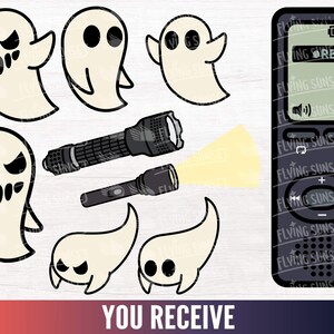 Paranormal SVG PNG, Ghost Hunter Clipart, Haunted House Cricut Cut File ...