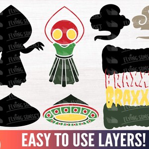 Cute Flatwoods Monster Cryptid SVG PNG, Braxxie Clipart, West Virginia ...