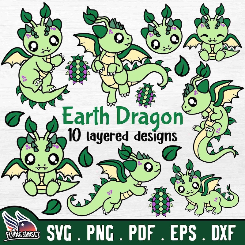 Earth Dragon - Etsy