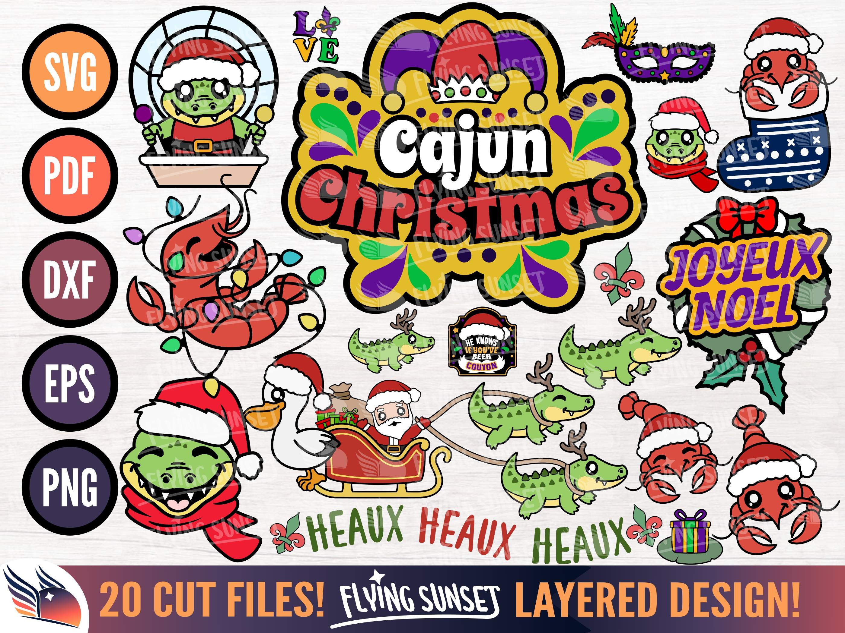 Cajun Clipart Characters