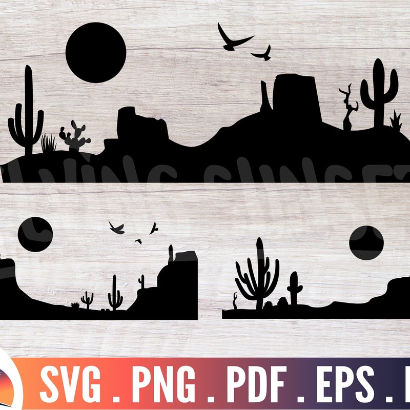 Landscape Svg - Etsy