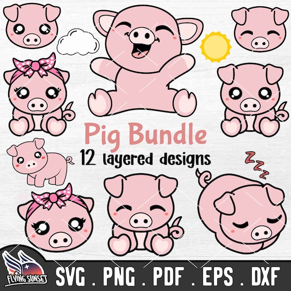 Peppa Pig Tail - Etsy