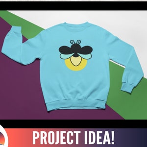 Lightning Bug SVG, Firefly Clipart, Moon Bug PNG, Cute Insect Image ...