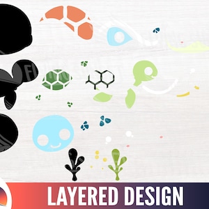 Cute Turtle SVG, Sea Turtle Svg, Baby Turtle Clipart Bundle, Tortoise ...