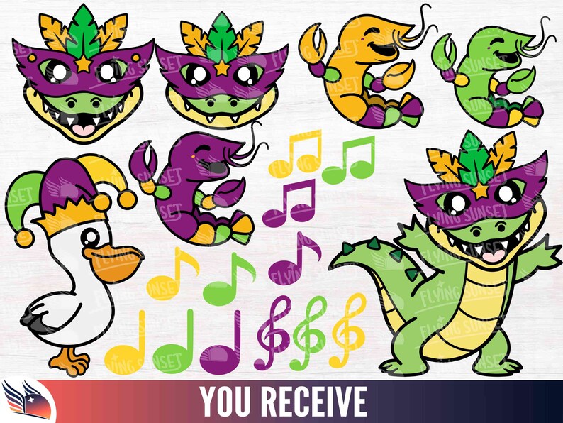 Mardi Gras SVG PNG, Cute Mardi Gras Clipart, Layered Fat Tuesday Cut ...