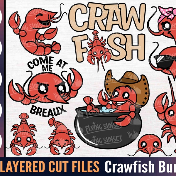 Crawfish Dxf - Etsy
