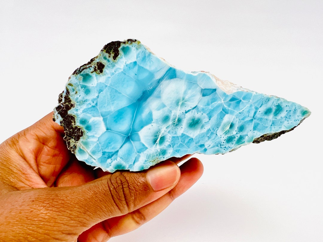 Larimar Slab,larimar Raw,larimar Rough,rough Larimar,larimar Stone,high ...