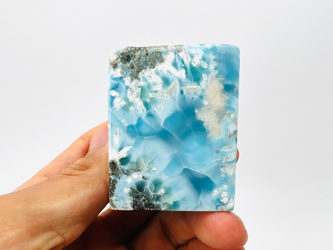 Beautiful Larimar Freeform,aaa Larimar,meditation Stone,larimar Stone ...