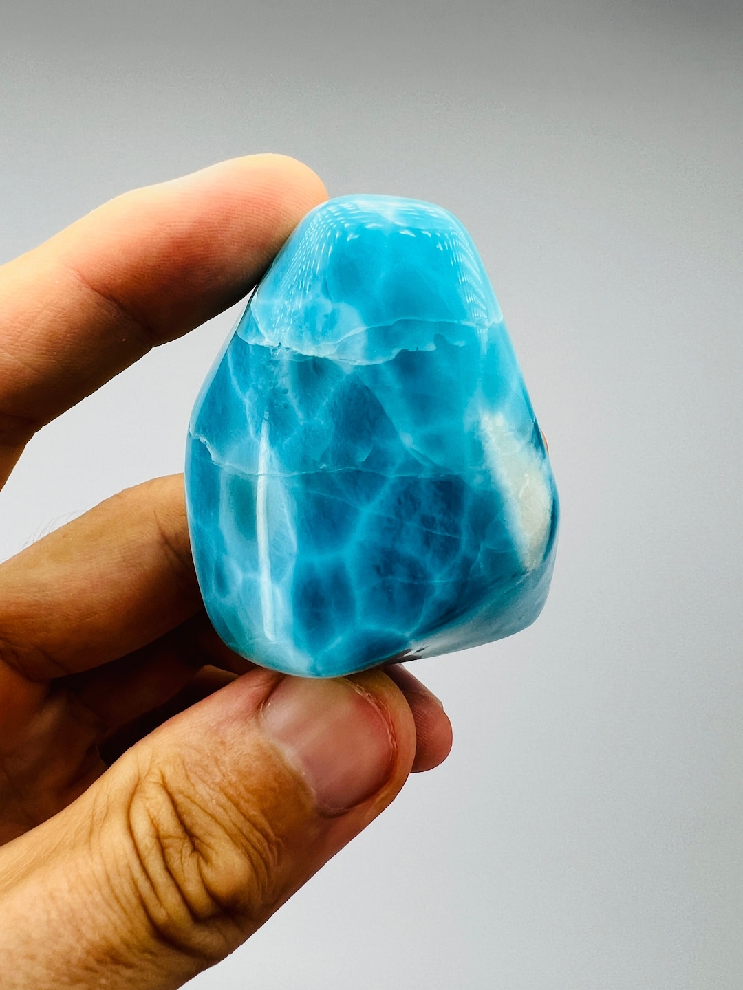 Wonderful Larimar Freeform,super Blue Larimar,aaa Larimar,palmstone ...
