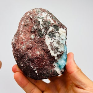 Big Rare Super Blue Larimar Geode,larimar Sphere,aaa Larimar,meditation ...