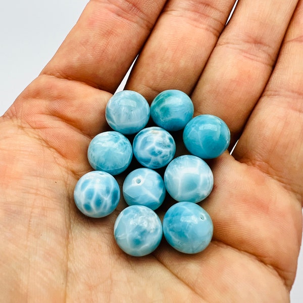 Larimar Beads - Etsy