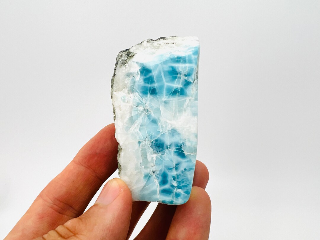 Beautiful Larimar Freeform,aaa Larimar,meditation Stone,larimar Stone ...