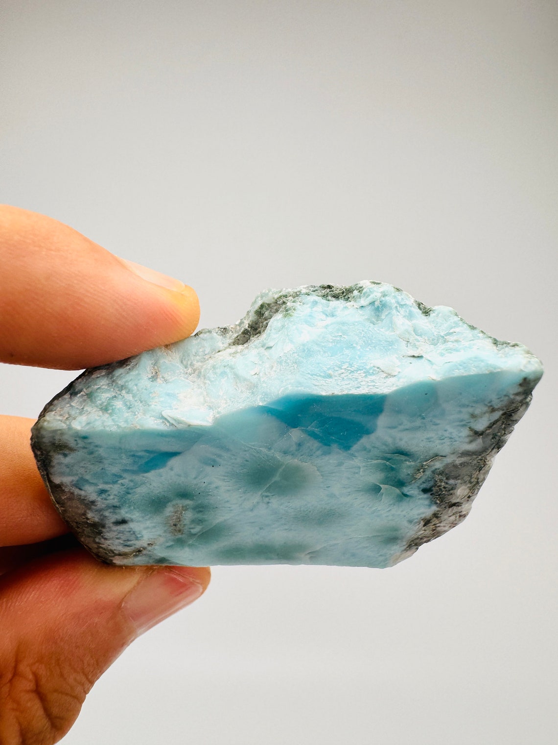 Beautiful Larimar Slab,aaa Larimar,meditation Stone,healing Stone ...