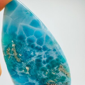Exclusive Super Blue Larimar Cabochon,aaa Larimar,larimar Palmstone ...