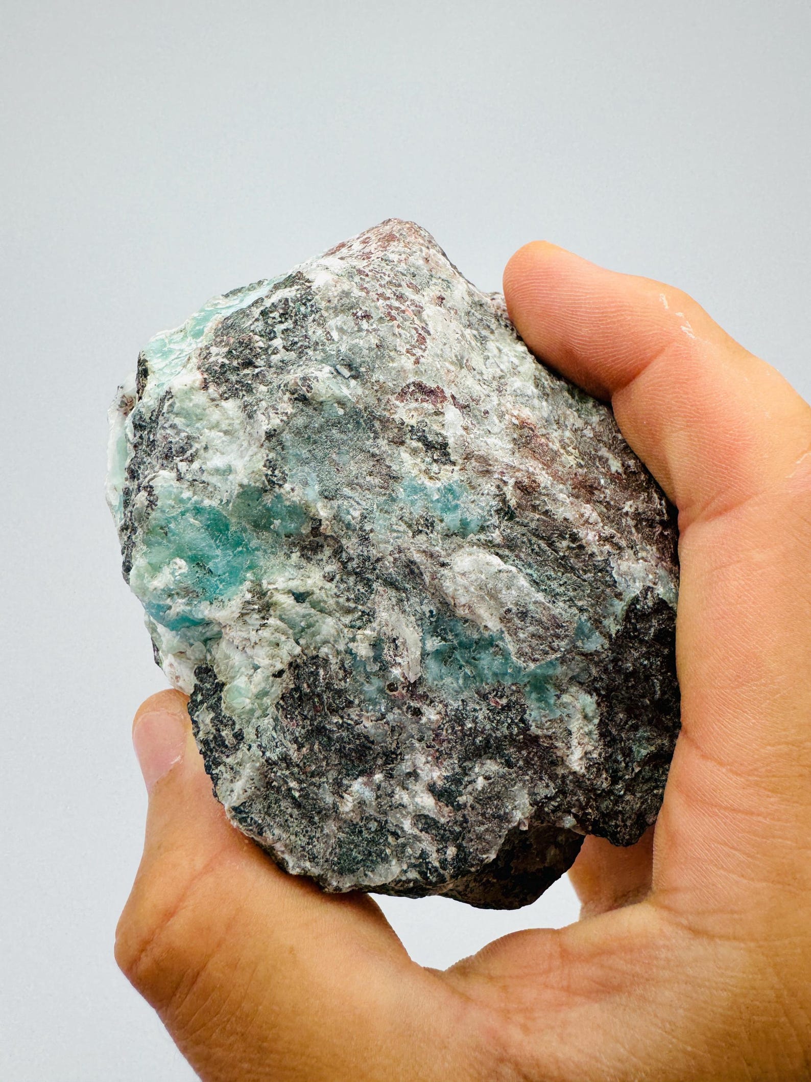 Rare Super Blue Larimar Geode,larimar Sphere,aaa Larimar,meditation ...