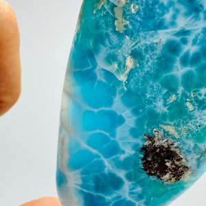 Exclusive Super Blue Larimar Cabochon,aaa Larimar,larimar Palmstone ...