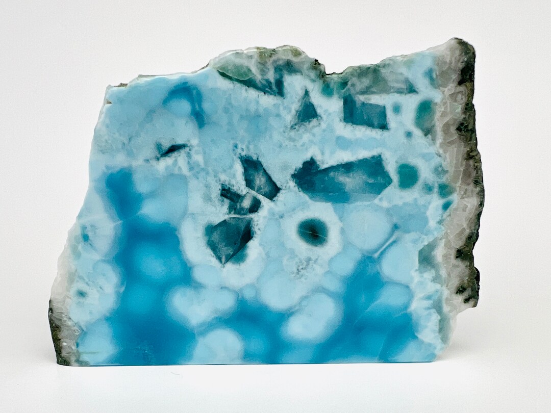 Larimar Slab, Larimar Raw, Larimar Rough, Rough Larimar, Larimar Stone ...