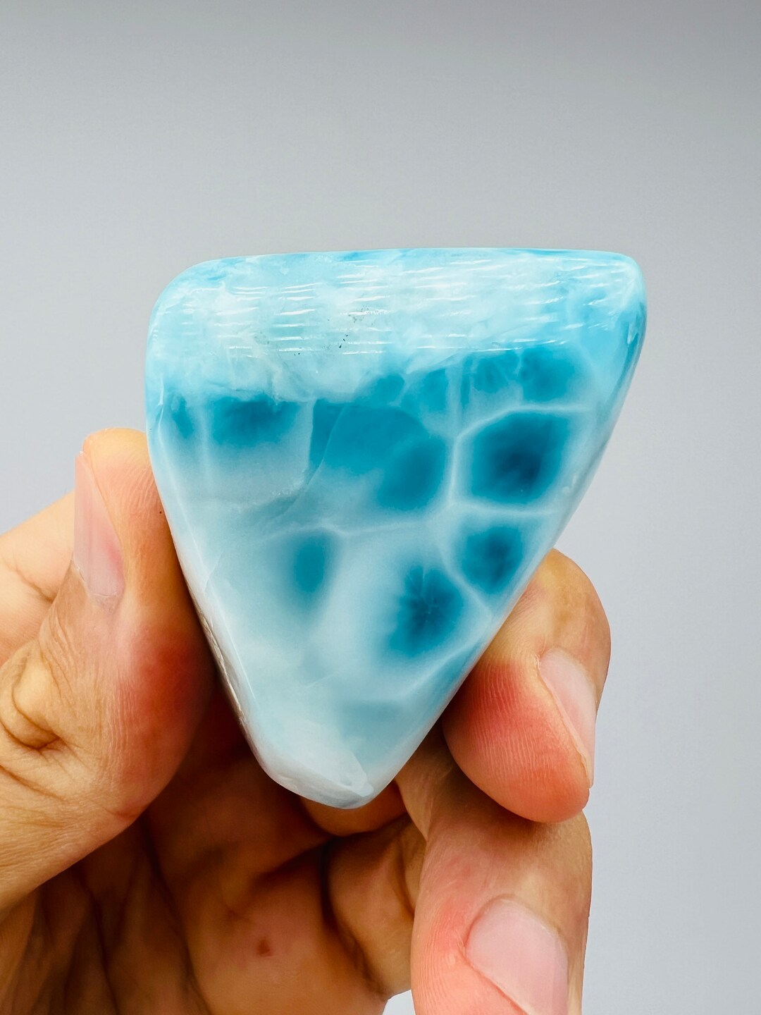 Spectacular Larimar Freeform,super Blue Larimar,aaa Larimar,larimar ...