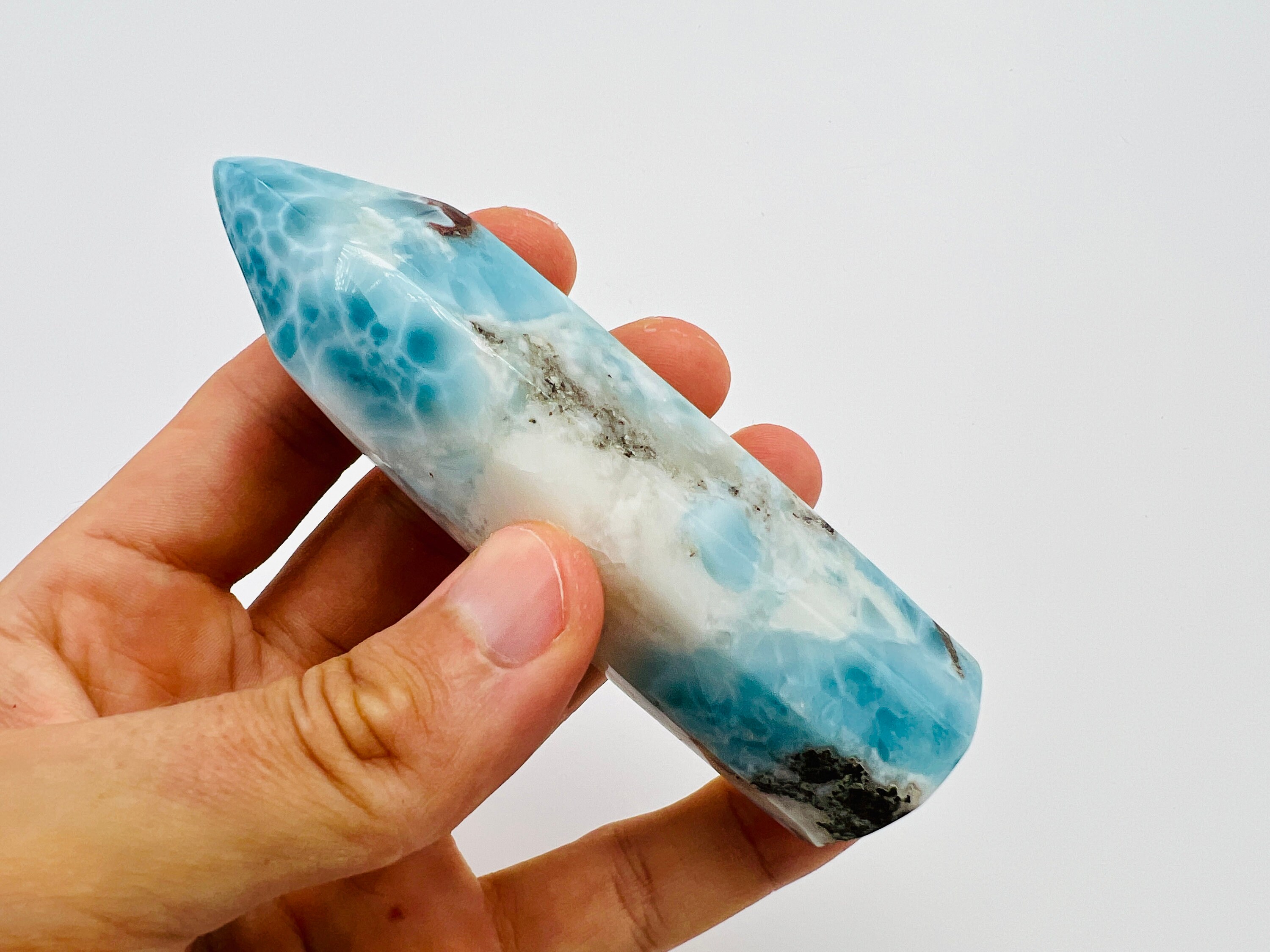 Big Larimar Tower,aaa Larimar,larimar Obelisk,larimar Point,crystal ...