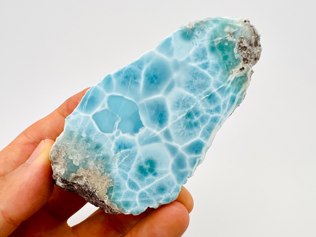 Larimar Slab,aaa Larimar,meditation Stone,larimar Stone,natural Larimar ...