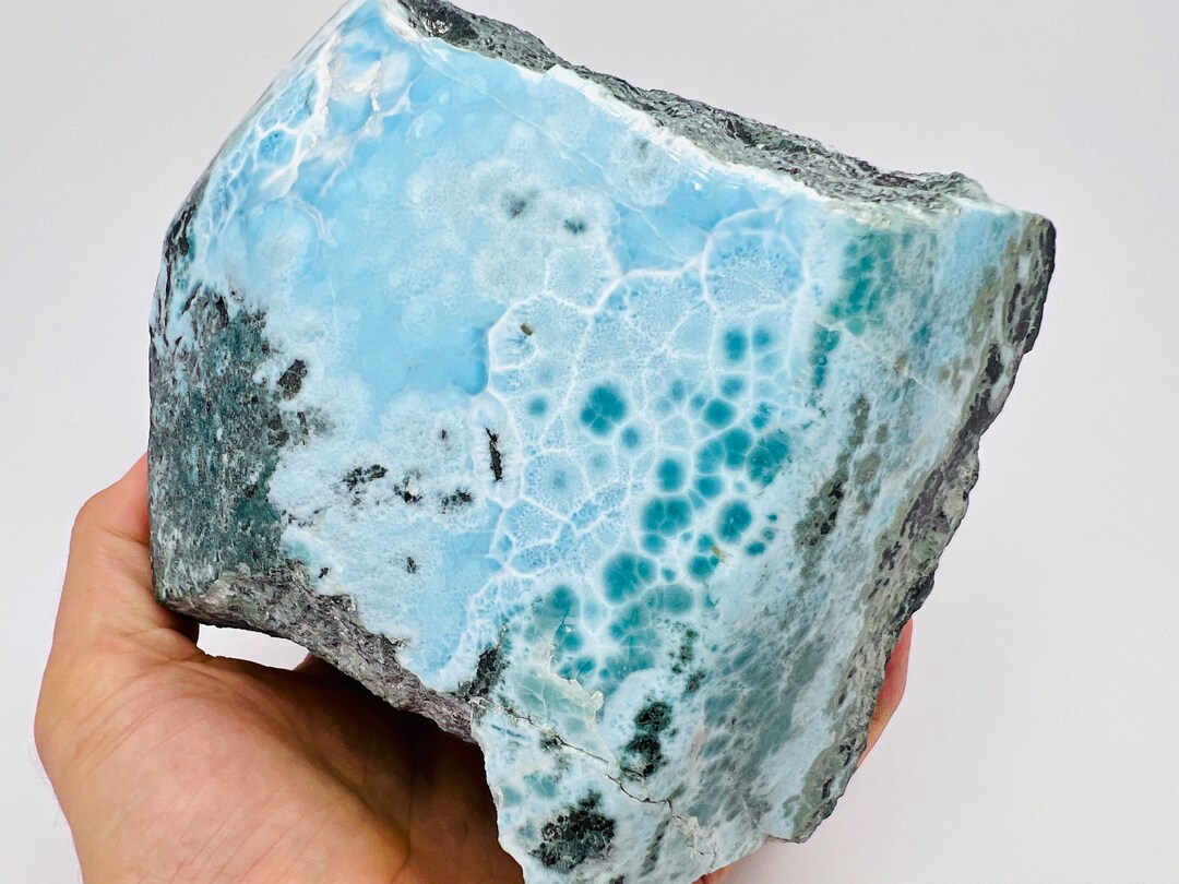 HUGE Larimar Slab,aaa Larimar,meditation Stone,larimar Stone,natural ...