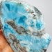 Stunning Super Blue Larimar Art Slab With Copper,aaa Larimar,raw ...