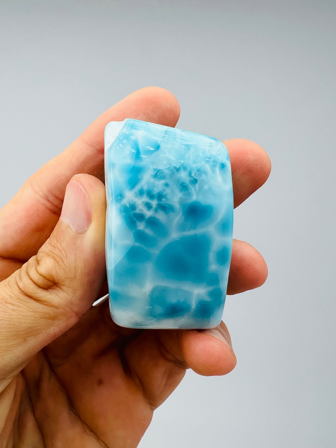 Beautiful Larimar Freeform,aaa Larimar,raw Larimar,meditation Stone ...