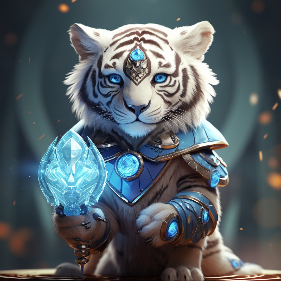 Larimar Mighty Tiger - Etsy