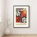 Gimbap Poster Retro Style, Korean Food Vintage Wall Art, Korean Cuisine ...