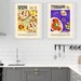 Naan Poster Retro Style, Indian Cuisine Wall Art, Indian Food Prints ...
