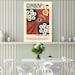 Gimbap Poster Retro Style, Korean Food Vintage Wall Art, Korean Cuisine ...