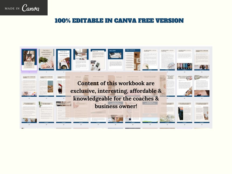 Done for You Ebook, Self Improvement, Lead Magnet, Brandable Workbook ...