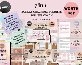 7 in 1 Bundle Coaching Business Basic Start up Toolkit for Life Coach ...