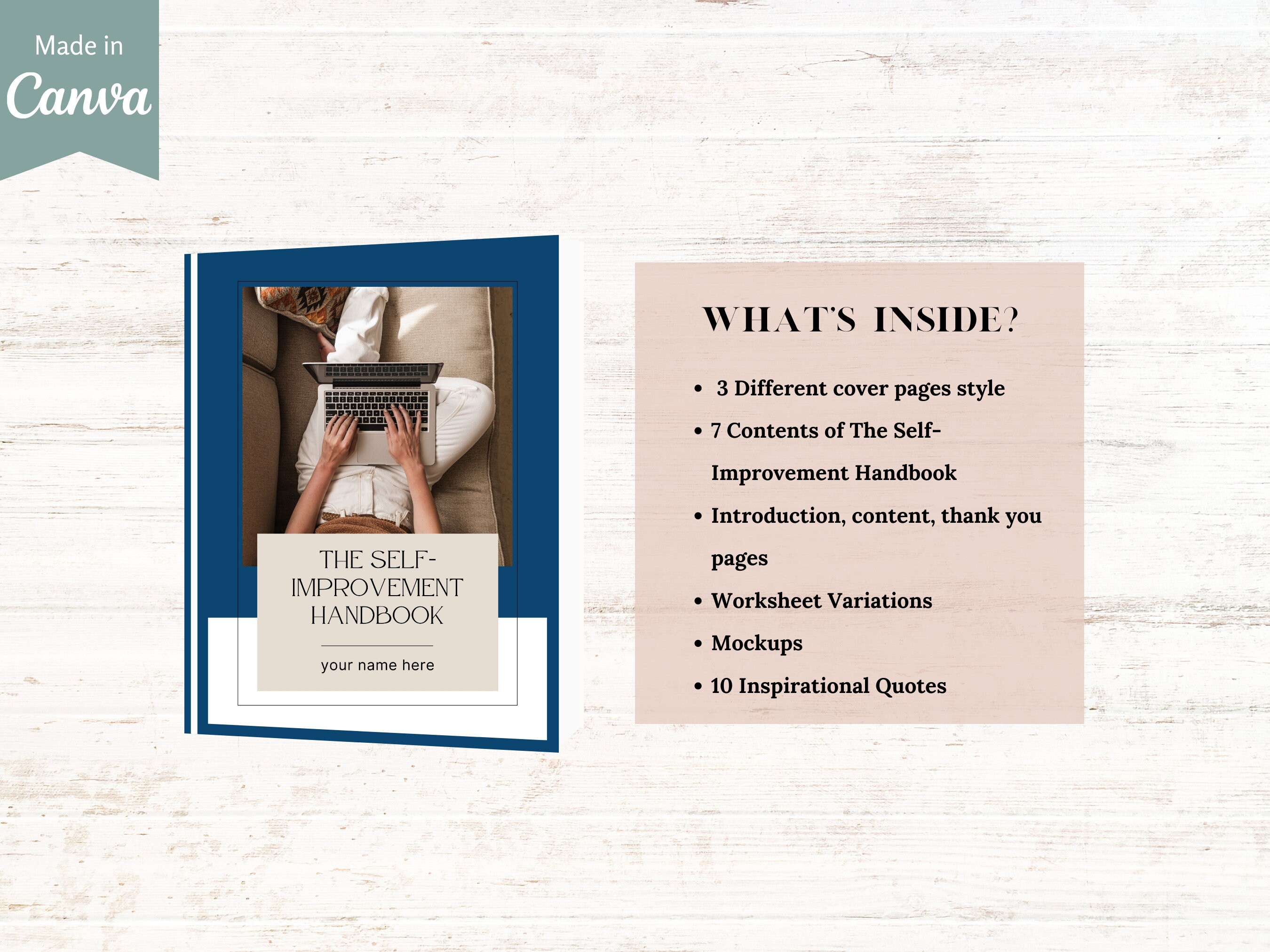 Done for You Ebook, Self Improvement, Lead Magnet, Brandable Workbook ...